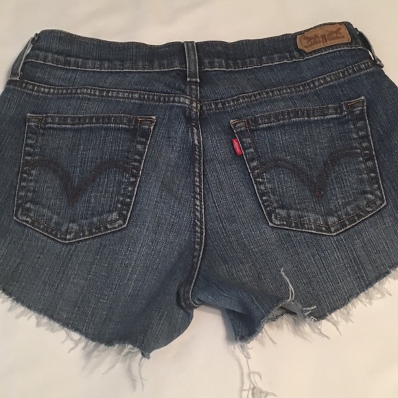 Levi's | Shorts | Levis Womens Cutoffs 55 Size 8 Frayed Hem | Poshmark